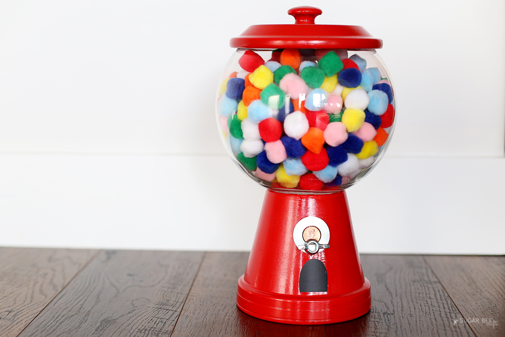 DIY Gumball Machine For Incentives Sugar Bee Crafts